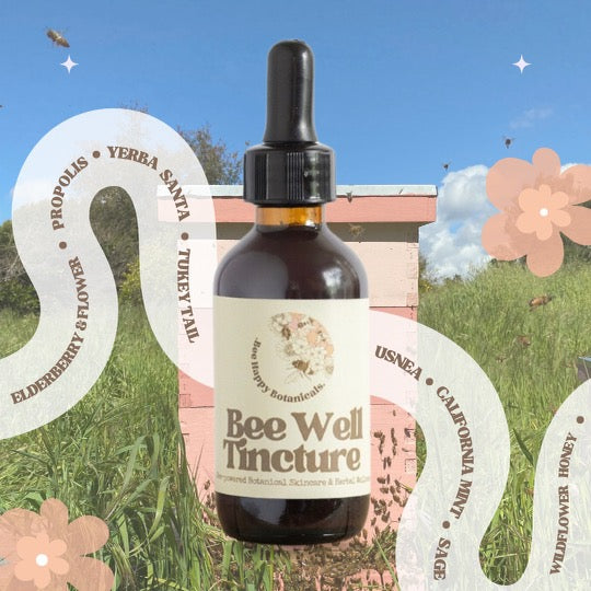 Bee Well Tincture – Bee Happy Botanicals